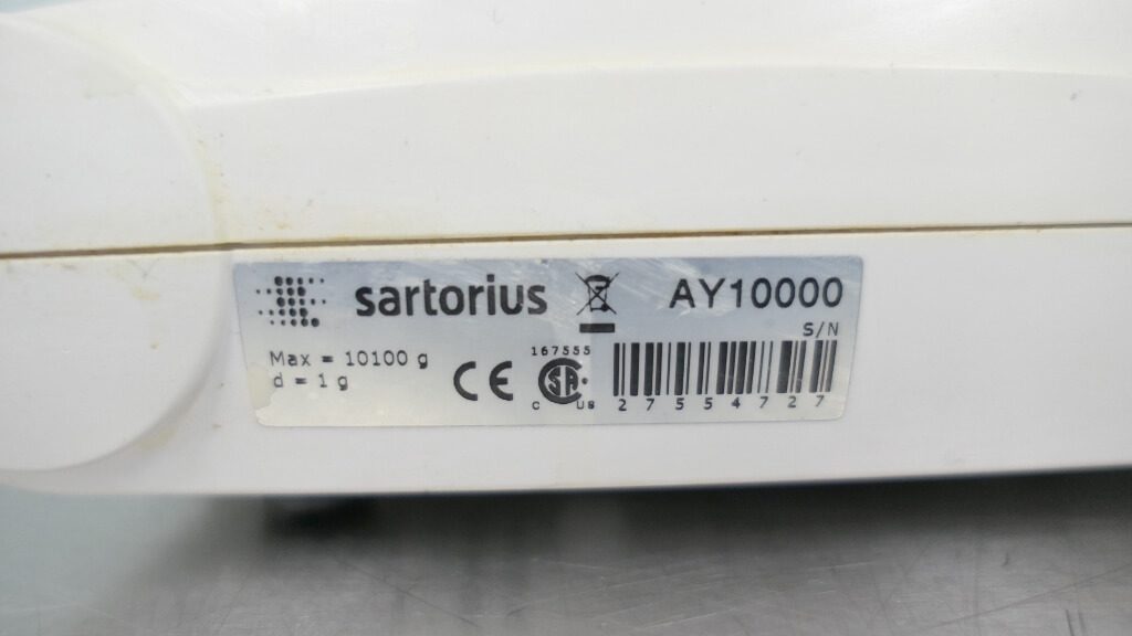 Sartorius Balance AY10000 - The Lab World Group