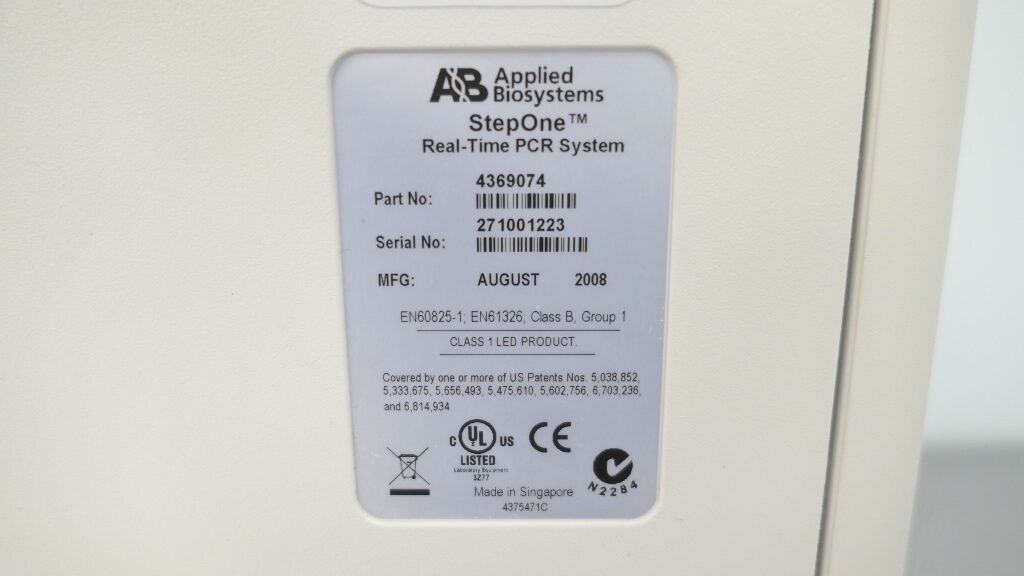 ABI StepOne Real Time PCR System - The Lab World Group