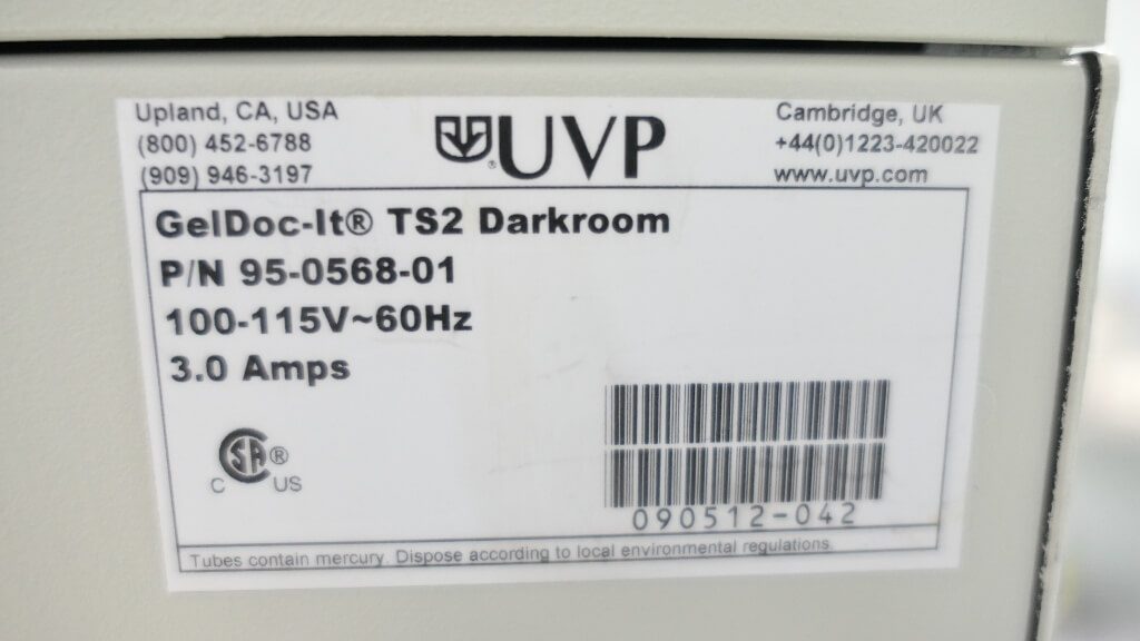 UVP Gel Doc System - The Lab World Group