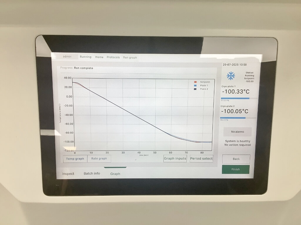 VIA Freeze Quad Controlled Rate Freezer - The Lab World Group