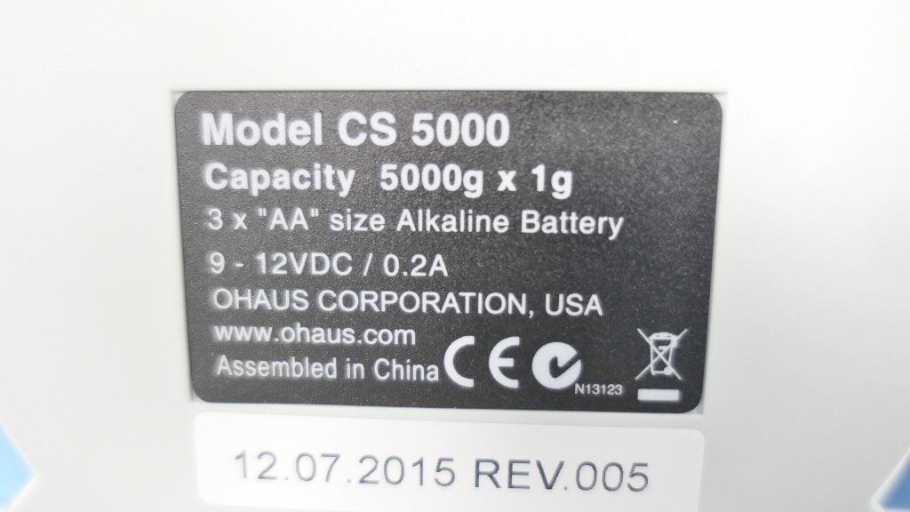 Ohaus CS 5000 Lab Balance - The Lab World Group