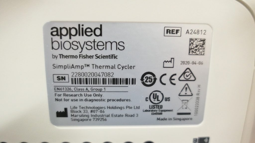 SimpliAmp Thermal Cycler - The Lab World Group