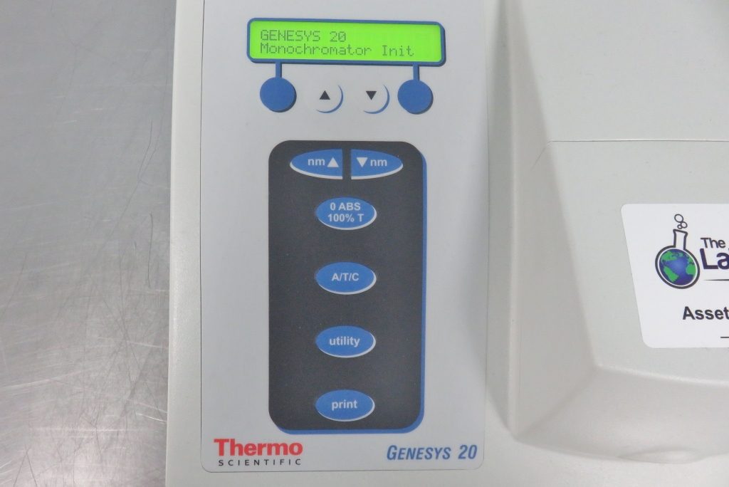 Thermo Genesys 20 Spectrophotometer - The Lab World Group