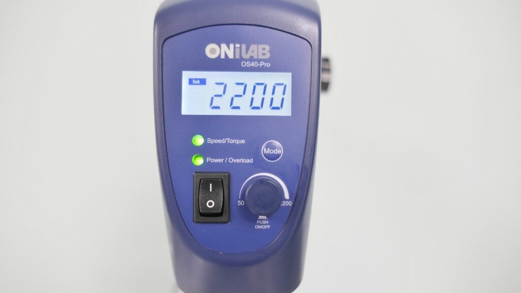 OniLab OS40 Pro Overhead Stirrer - The Lab World Group