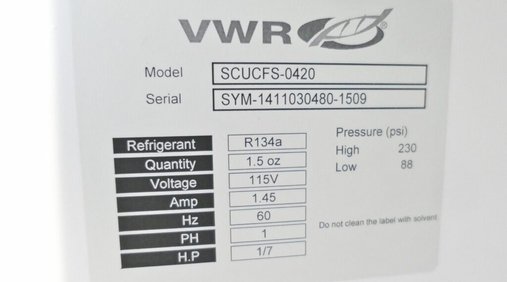VWR Undercounter Lab Freezer - The Lab World Group