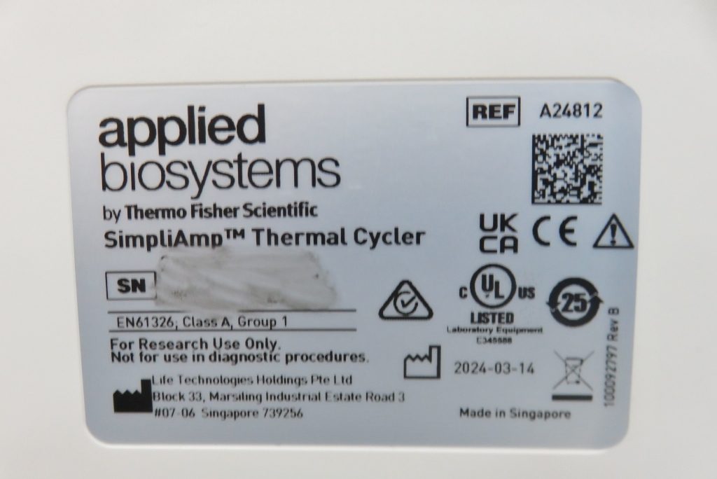 SimpliAmp Thermal Cycler - The Lab World Group