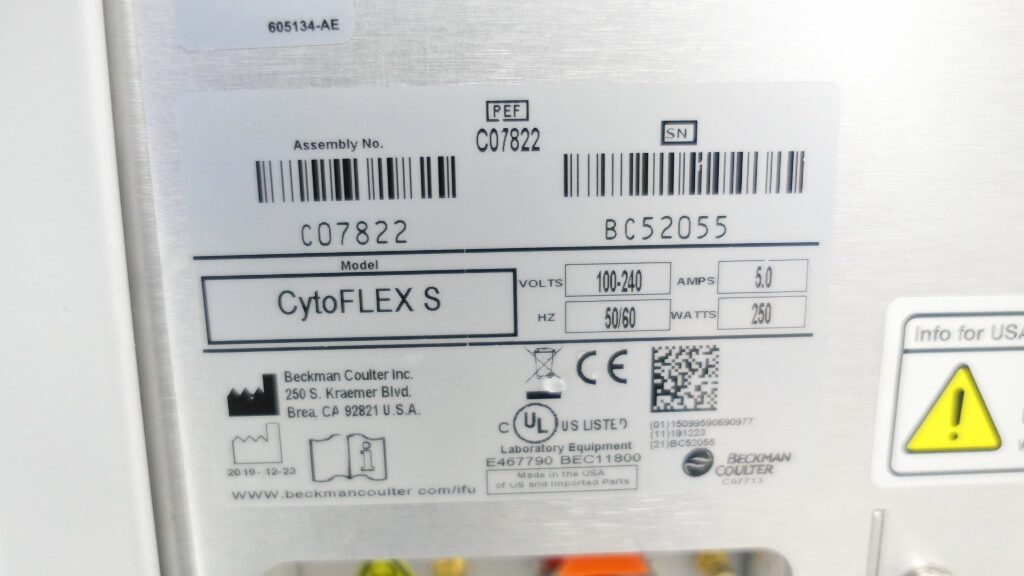 Beckman CytoFlex S Flow Cytometer - The Lab World Group
