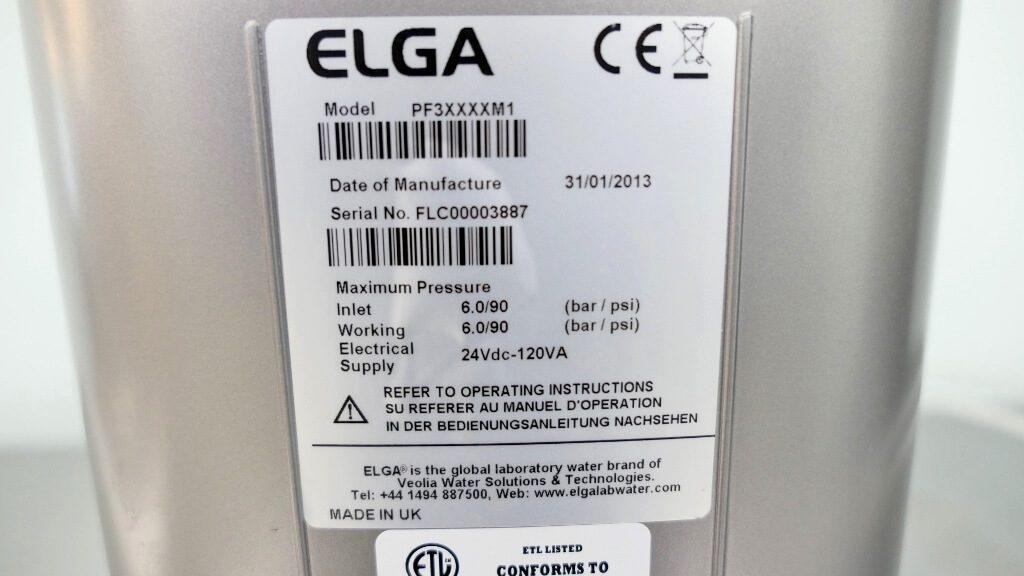 Elga Purelab Flex Water Purification System -The Lab World Group