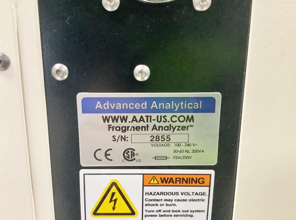 Agilent Fragment Analyzer 5300 - The Lab World Group