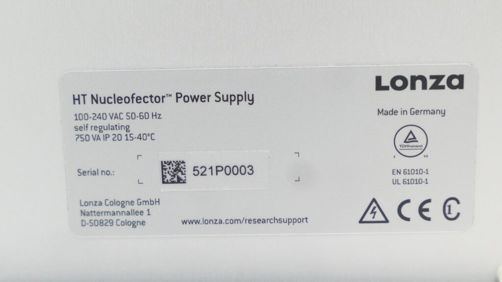 Lonza 384 Nucleofector System - The Lab World Group