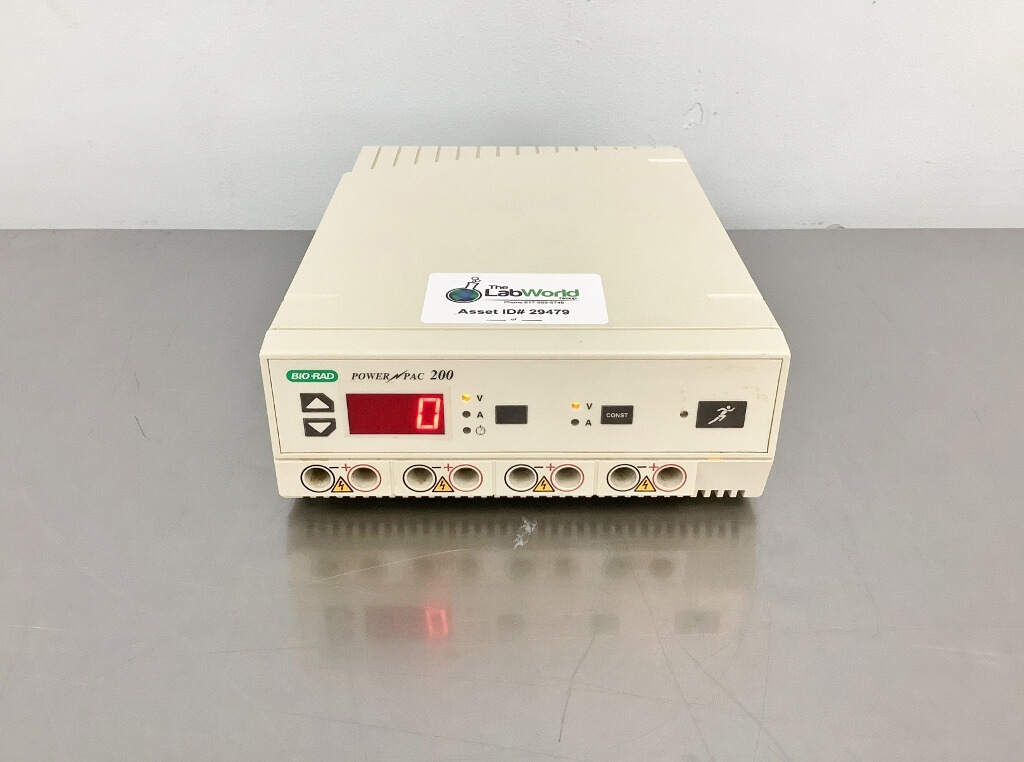 BioRad PowerPac 200 and 300 Power Supplies - The Lab World Group