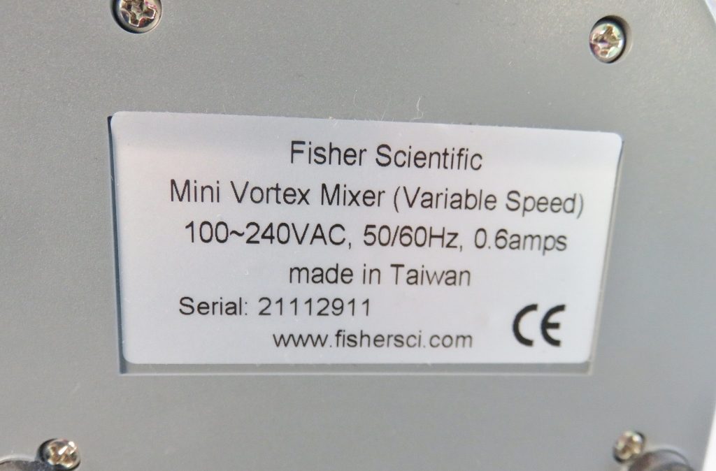 Fisherbrand Mini Vortex Mixer - The Lab World Group