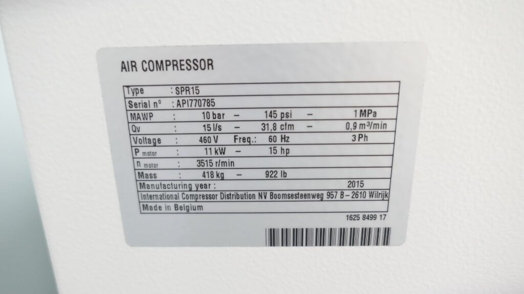 Quincy Scroll Air Compressor - The Lab World Group
