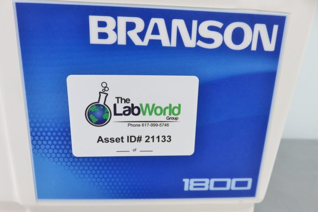 Branson Ultrasonic Cleaner 1800 - The Lab World Group