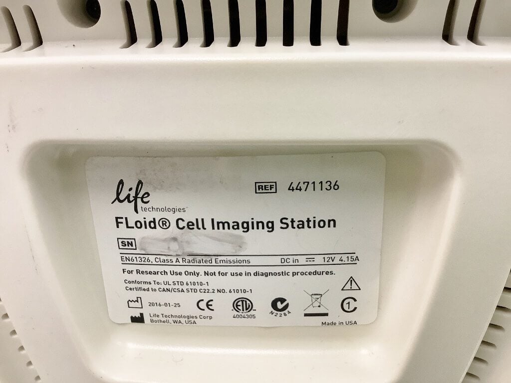 Life Technologies EVOS FLoid Cell Imaging Station