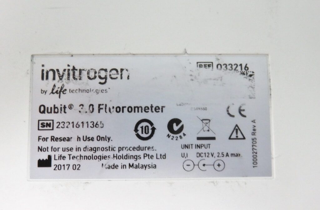 Qubit 3.0 Fluorometer - The Lab World Group