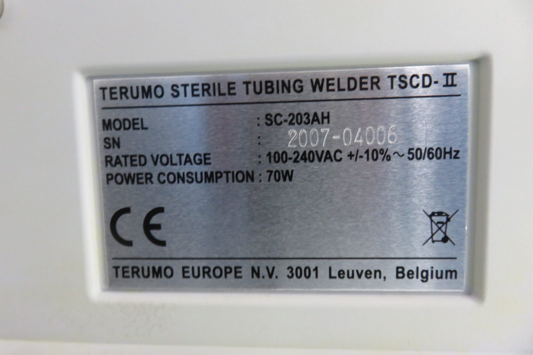 Terumo TSCD II Sterile Tubing Welder - The Lab World Group