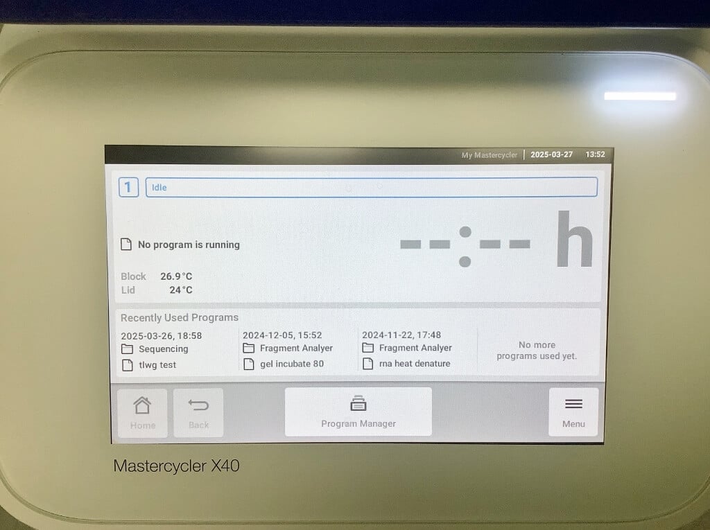 Eppendorf MasterCycler X40 - 2023 - The Lab World Group