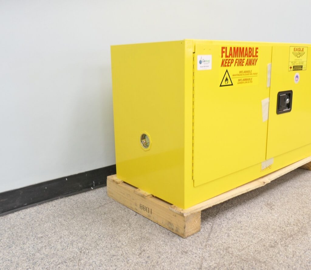 Justrite Flammable Cabinet 15G - Unused - The Lab World Group