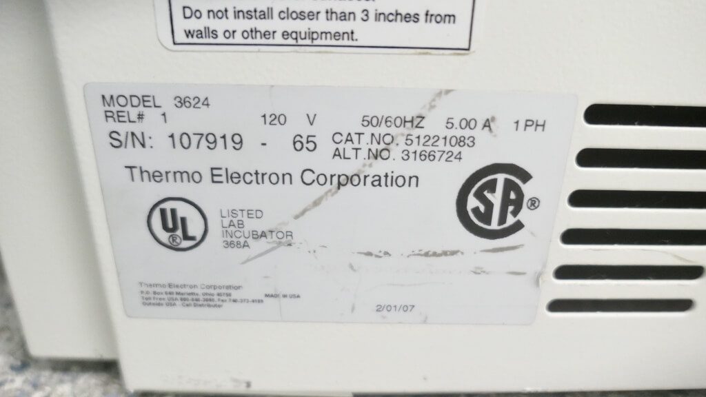 Thermo Scientific Precision Forced Air Incubator