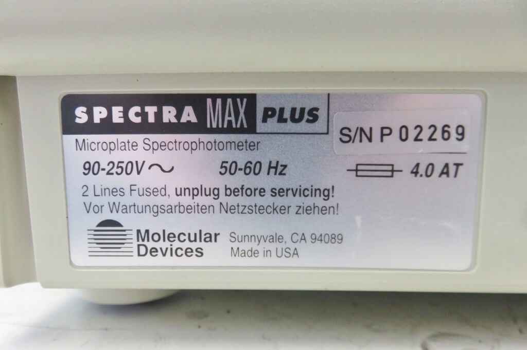 Molecular Devices SpectraMax Plus Plate Reader