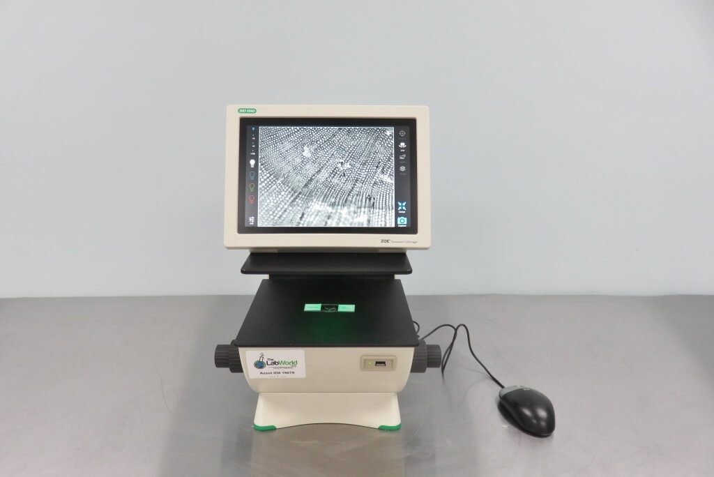 BioRad ZOE Fluorescent Cell Imager - The Lab World Group BioRad ZOE Fluorescent Cell Imager - The Lab World Group