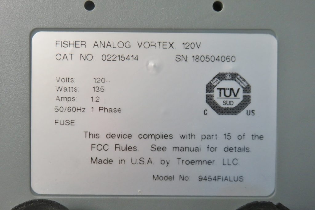 Fisherbrand Vortexer - The Lab World Group