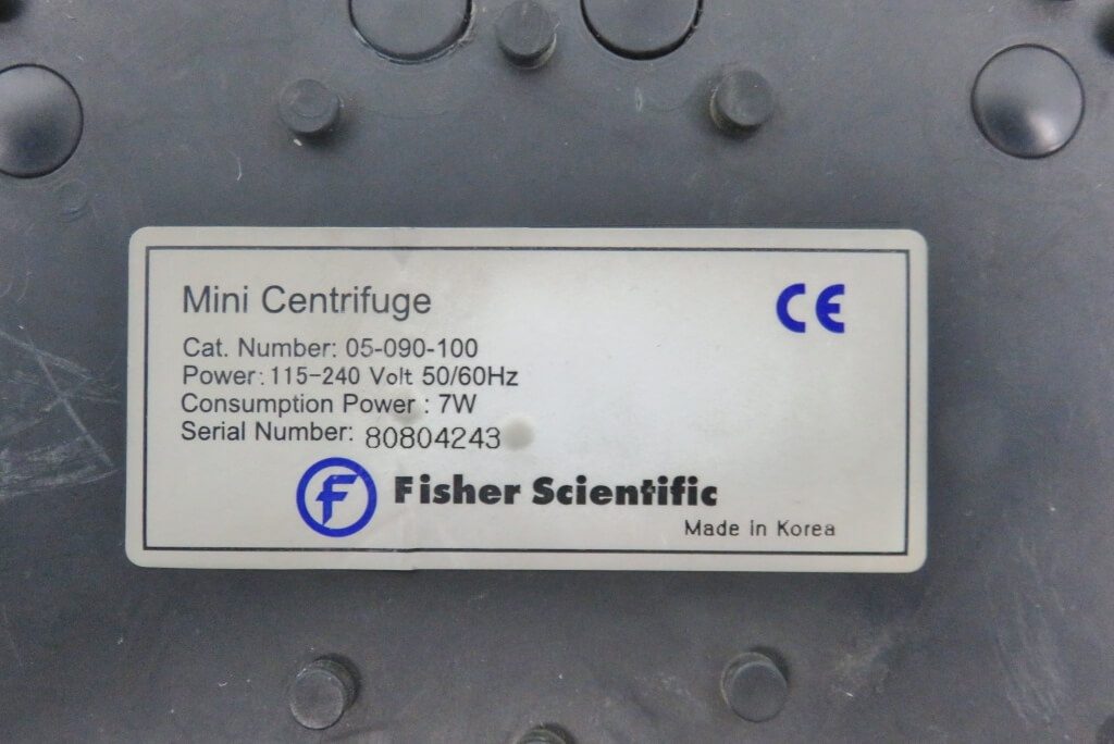 Fisher Scientific Minicentrifuge - The Lab World Group