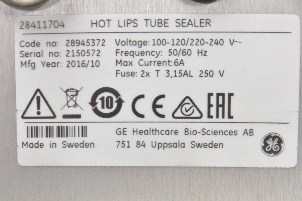 Hot Lips Tube Sealer - The Lab World Group
