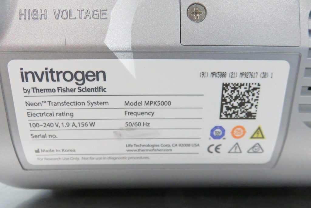 Invitrogen Neon MPK5000 Transfection System
