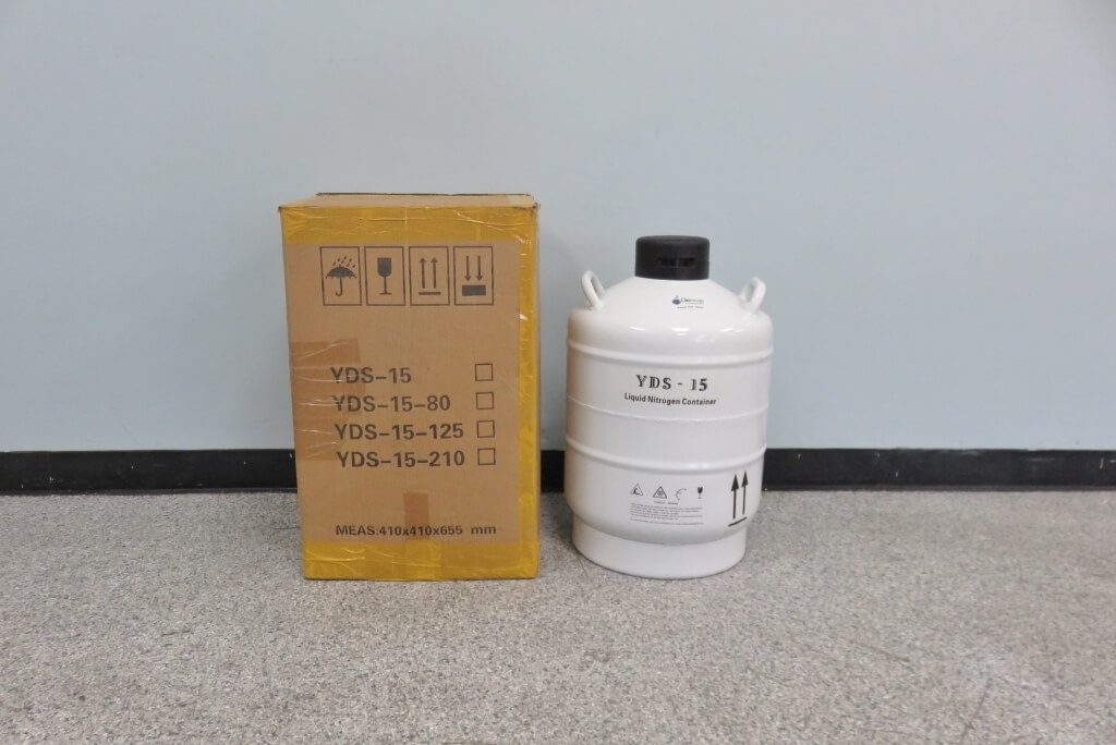 Liquid Nitrogen Dewar YDS-15 - Unused Still in Box
