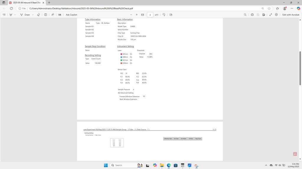 Sony SH800 Cell Sorter - 4 Lasers - The Lab World Group
