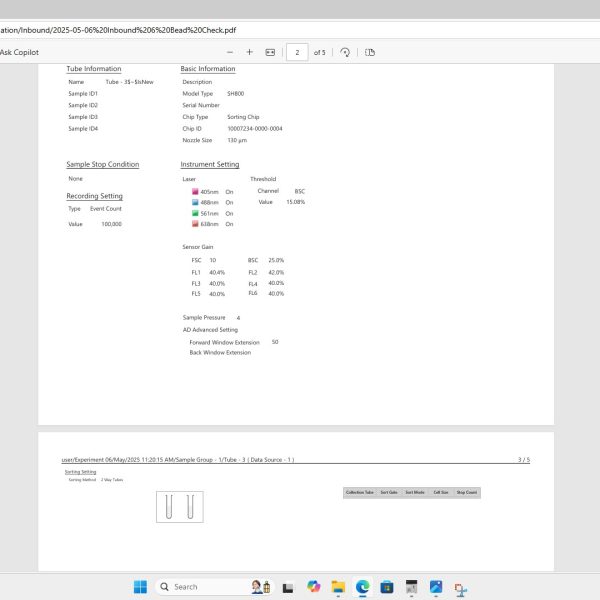 Sony SH800 Cell Sorter - 4 Lasers - The Lab World Group