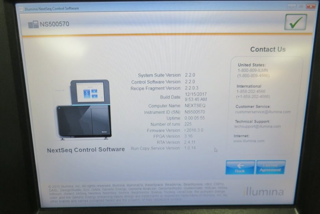 Illumina NextSeq 500 Genetic Sequencer - The Lab World Group