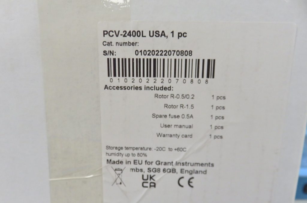 Grant Bio Microcentrifuge/Vortexer - The Lab World Group