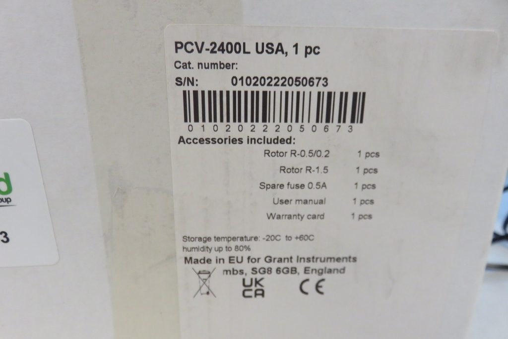 Grant Bio Microcentrifuge/Vortexer - The Lab World Group