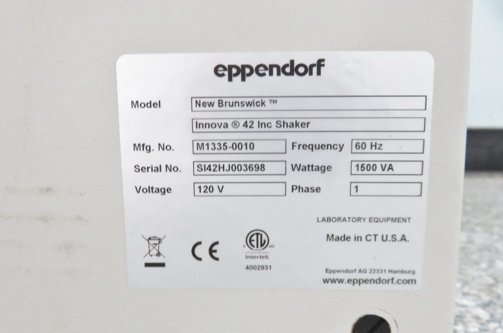 New Brunswick Innova 42 Incubator Shaker - The Lab World Group