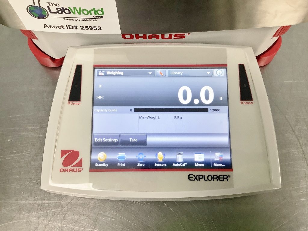 Ohaus Explorer EX12001 Precision Balance - TheLabWorldGroup