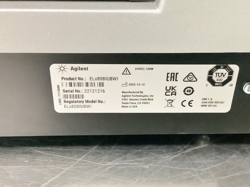 BioTek ELx808 Microplate Reader - The Lab World Group