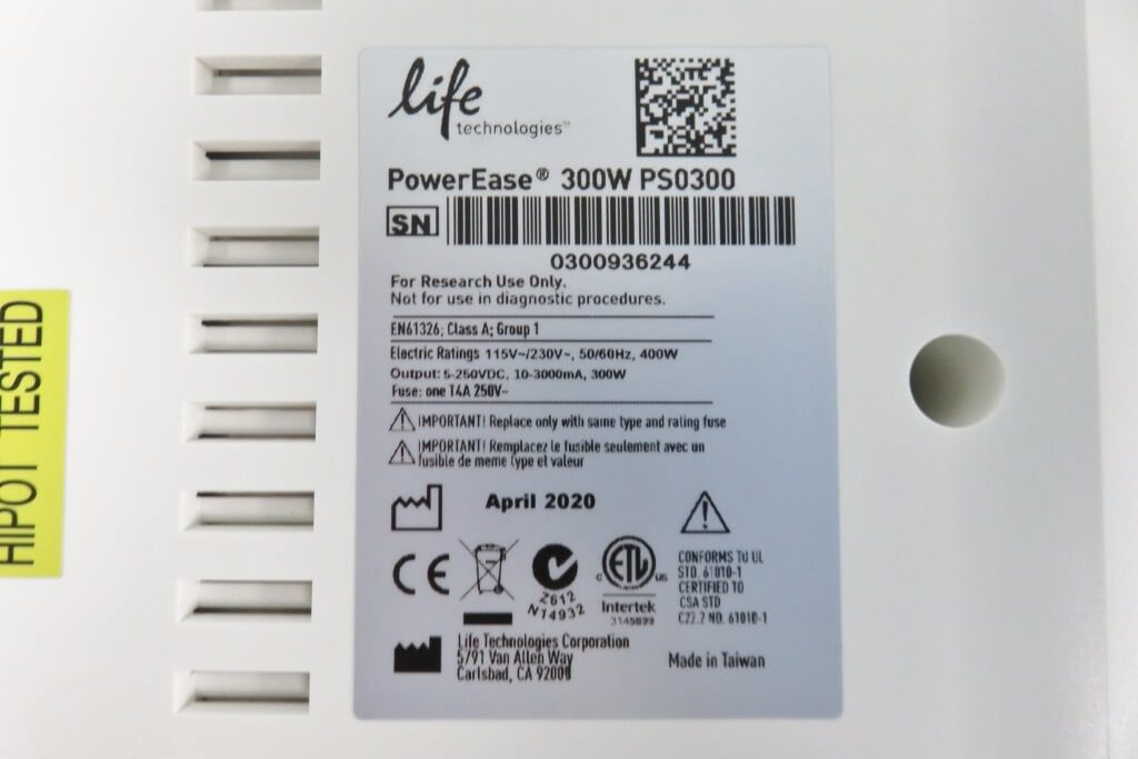 Power Supply 300W Thermo PowerEase - The Lab World Group