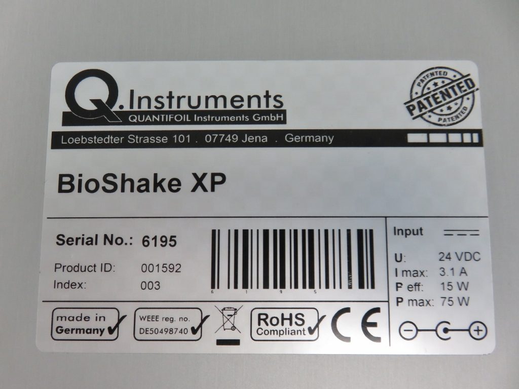 Q Instruments BioShake XP - The Lab World Group