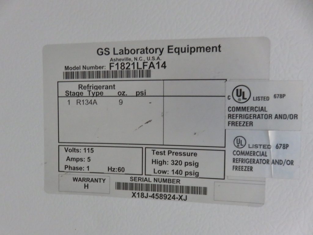 Fisher Scientific Isotemp Freezer - The Lab World Group