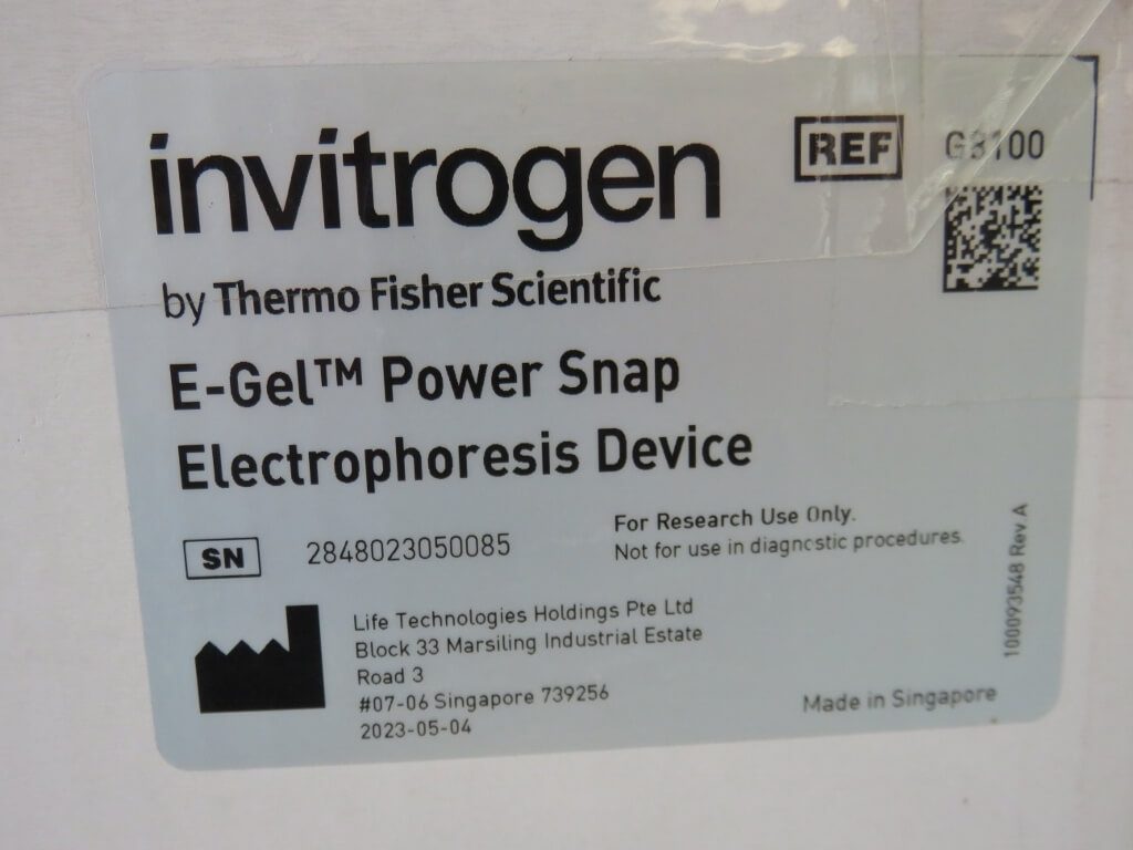 Invitrogen E-Gel Power Snap Electrophoresis - Unused in Box