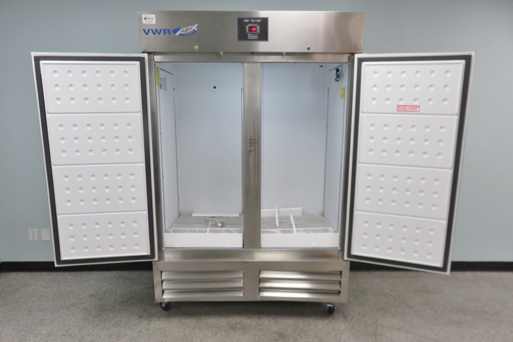 Stainless Steel Freezer Double Door - The Lab World Group