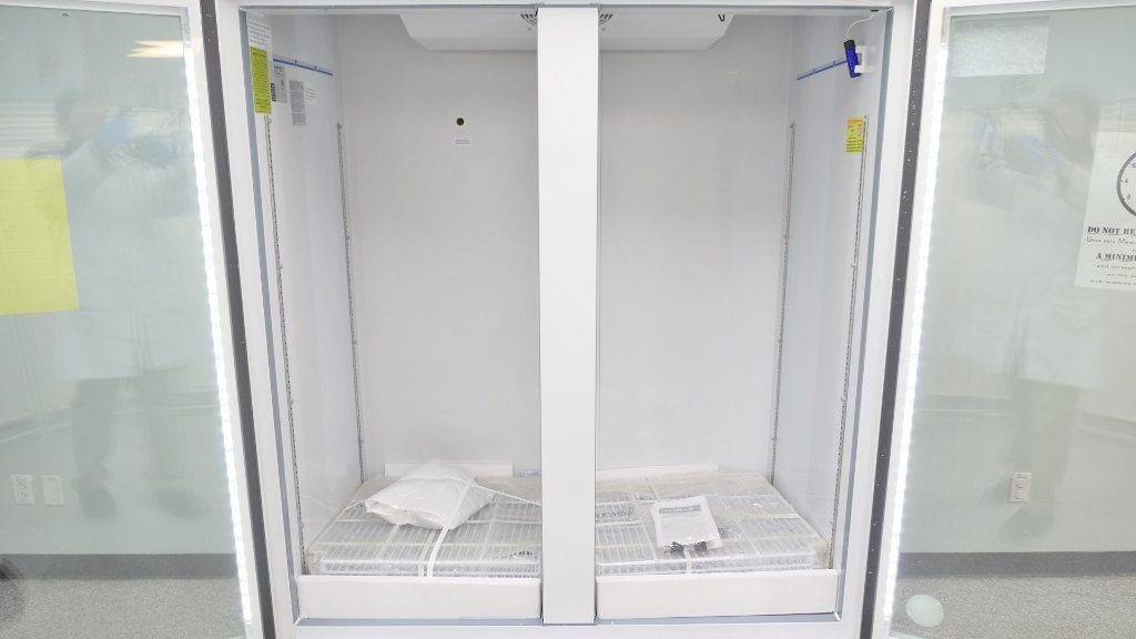 Glass Door Laboratory Fridge - Unused - The Lab World Group