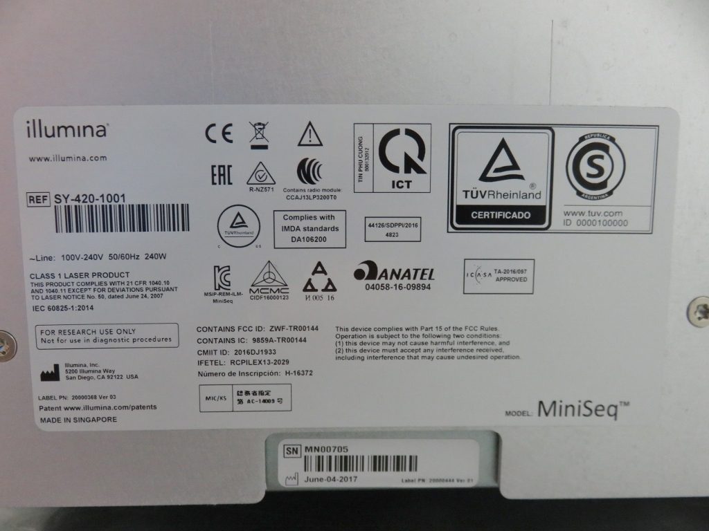 illumina MiniSeq Genetic Analyzer - The Lab World Group