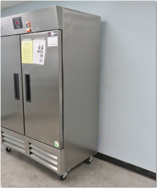 Stainless Steel Freezer Double Door - The Lab World Group