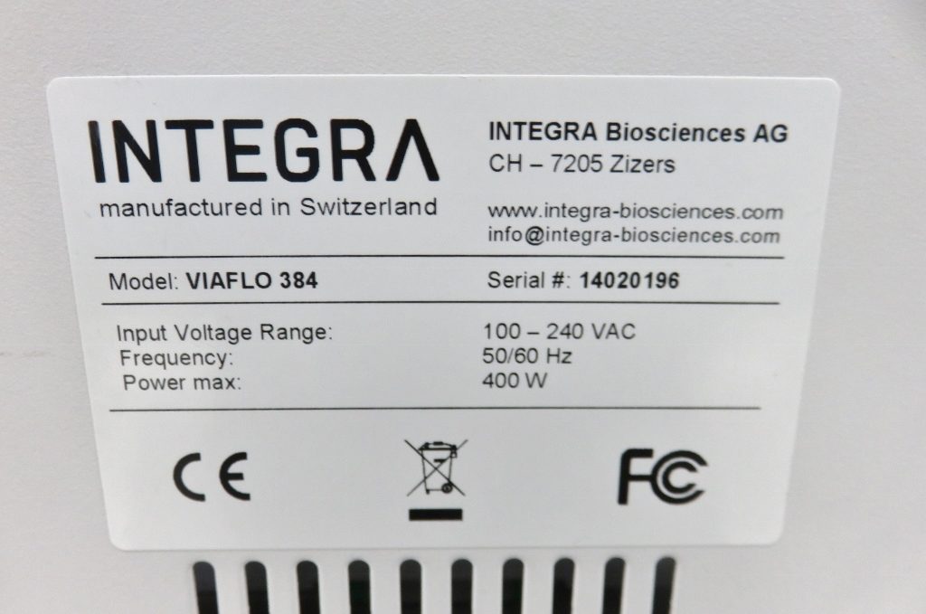 Integra VIAFLO 96 System - The Lab World Group