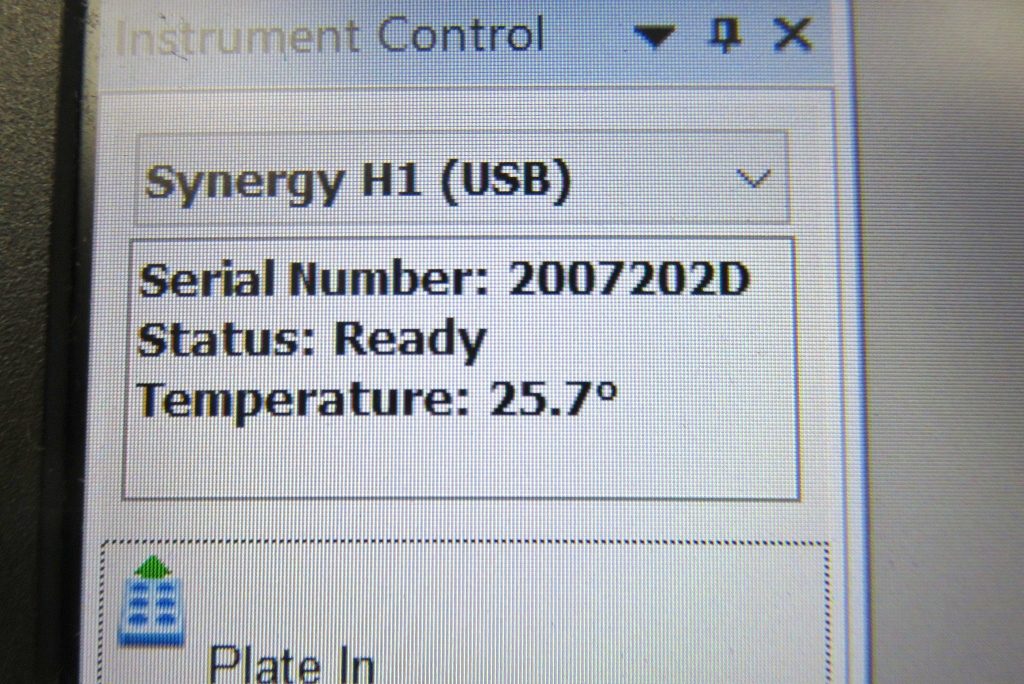 Agilent Biotek Synergy H1 F Microplate Reader - TLWG