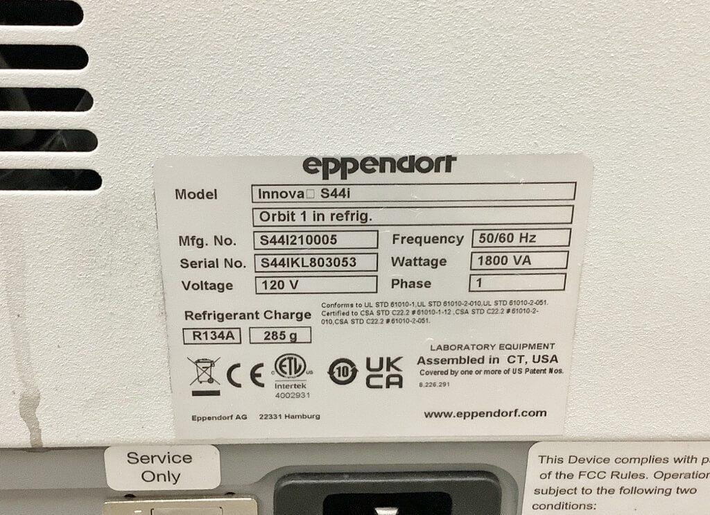 Eppendorf Innova Incubator Shaker S44i - The Lab World Group